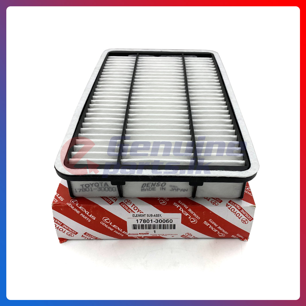 Toyota 17801-30060 Air Filter for KDH - E Genuine Parts